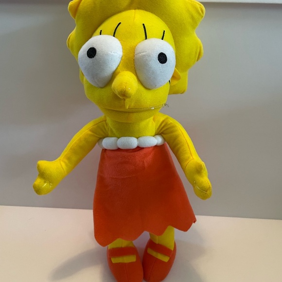 Simpsons | Toys | The Simpsons Lisa Plush Doll 26 | Poshmark